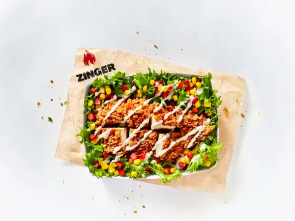 Zinger Salad Box 🔥 | NE GRUB