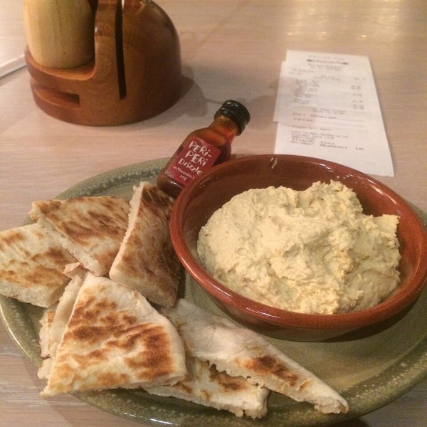 Houmous with PERi-PERi Drizzle | NE GRUB